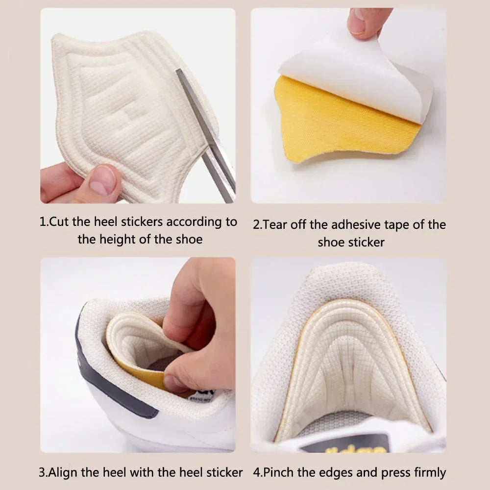 Shoe Heel Liner Grip Pads - Cushion Inserts – Aussie Foot Care