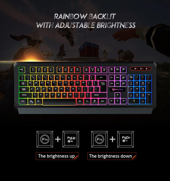 Meetion Gaming Backlit Keyboard – Aussie Foot Care